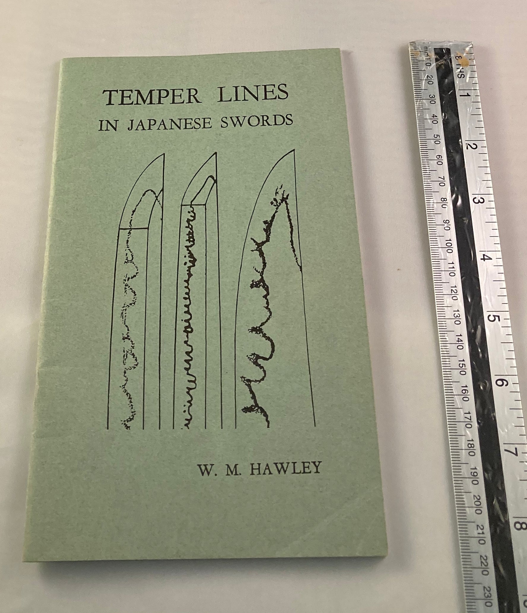 Temper lines on Japanese Swords W Hawley